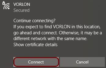 Onboard a Windows device to a Wi-Fi network with credentials